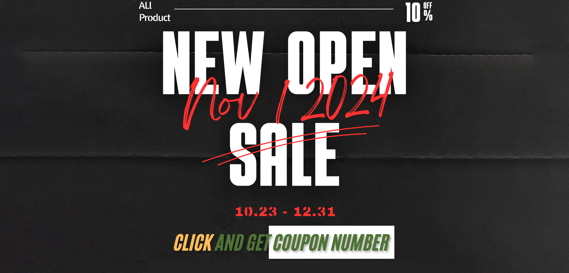 New Open Sale COUPON Number Release – Terrastal